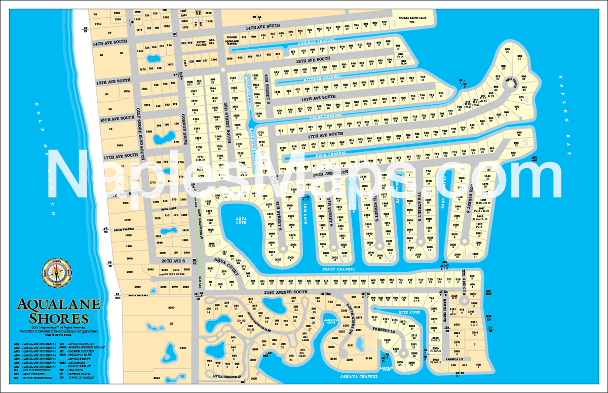 Marine Naples Fl Map