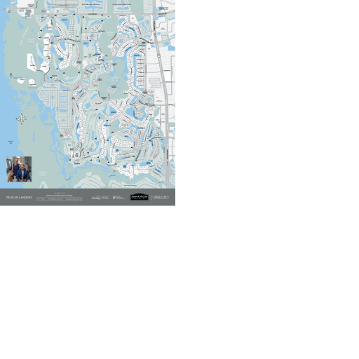 Map of Pelican Landing, Bonita Springs FL