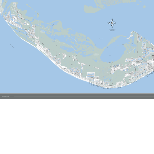Map of Sanibel Island